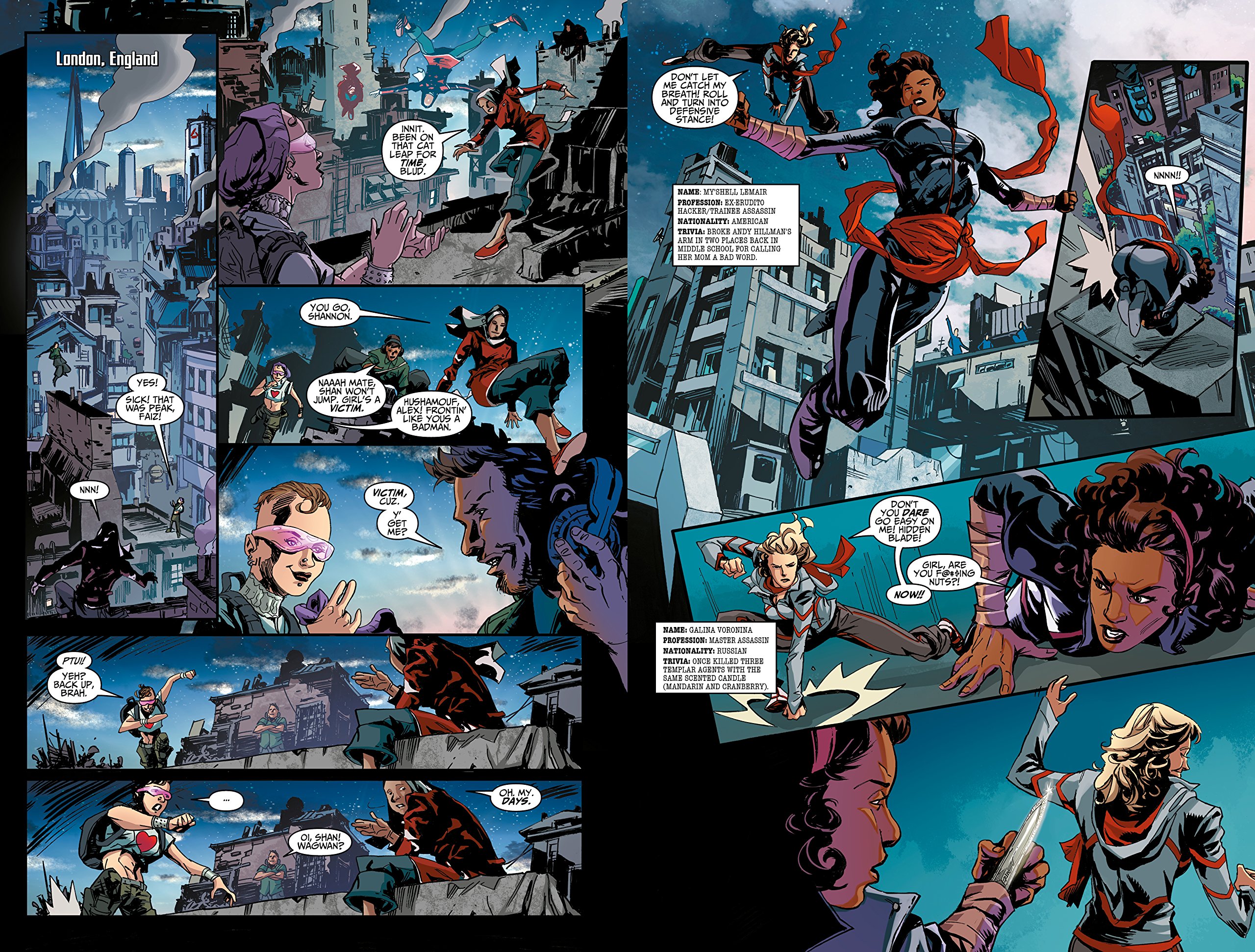 Comic Assassin's Creed - Mauxa.com